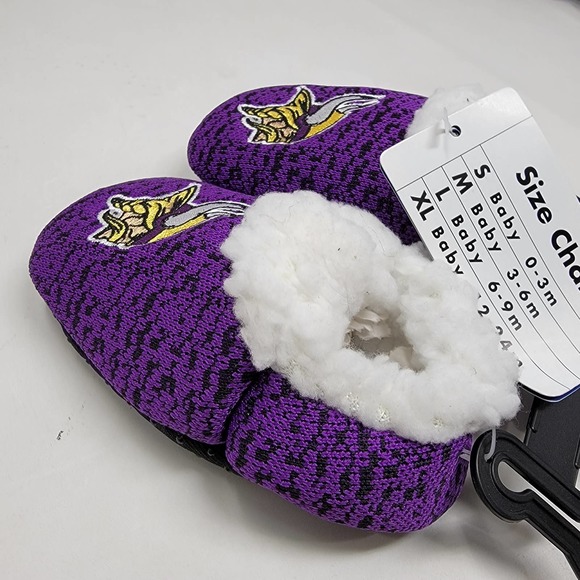 Forever Collectibles | Shoes | Foco Nfl Minnesota Vikings Infant Knit ...